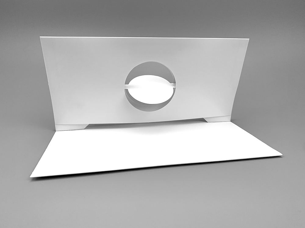 Entdecke die dynamische Drehelementkarte mit Klappe - EFFEKTIX